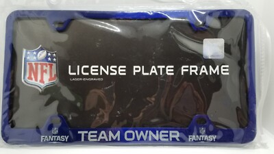 NFL Official Fantasy Football League TEAM OWNER! Metal License Plate ...