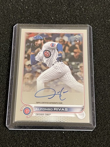 Alfonso Rivas 2022 Topps Chrome Rookie Autograph Auto Cubs | eBay