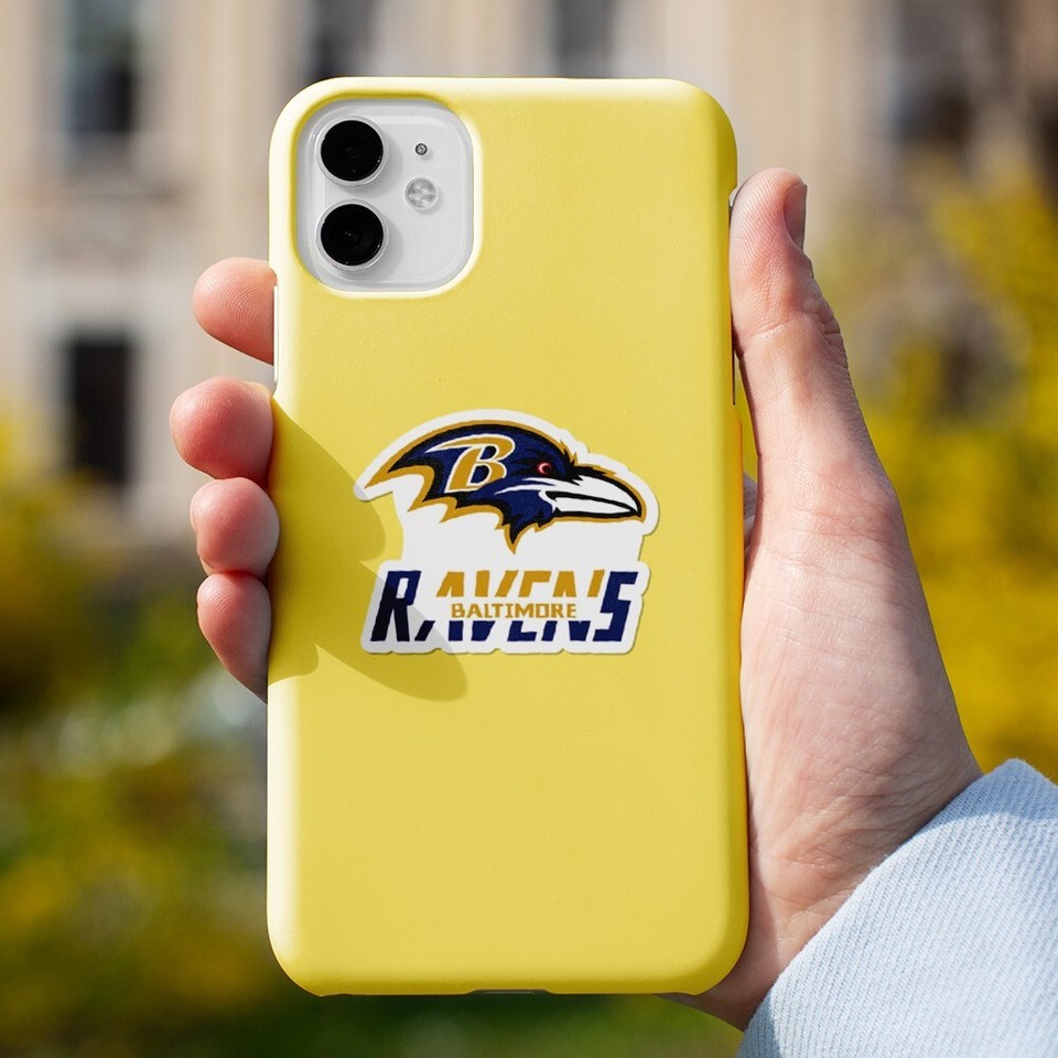 50pcs Waterproof Vinyl Stickers Baltimore Ravens NFL Football Phone ...