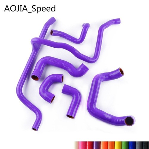PURPLE FOR BMW E30 M20 325 325i 6cy 1988-1993 SILICONE RADIATOR COOLANT ...