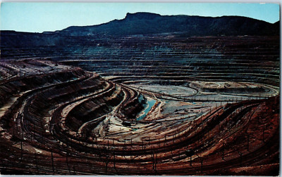 Santa Rita Open Pit Copper Mine Silver City New Mexico Postcard | eBay