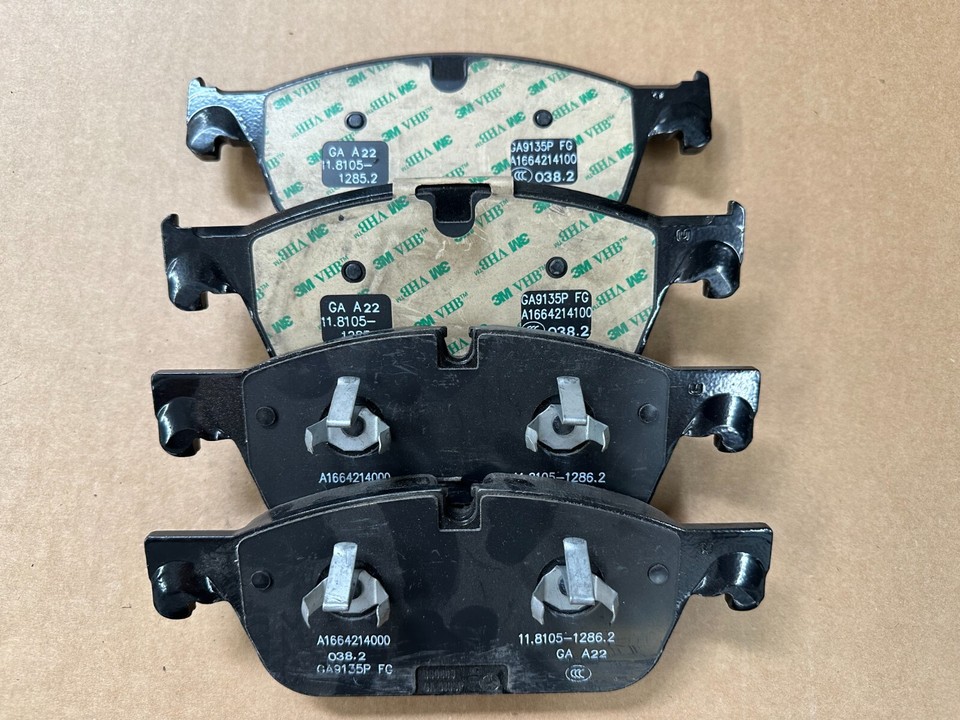 Mercedes GL-Class Genuine Front Brake Pad Set,Pads w/Sensor New GL350 ...