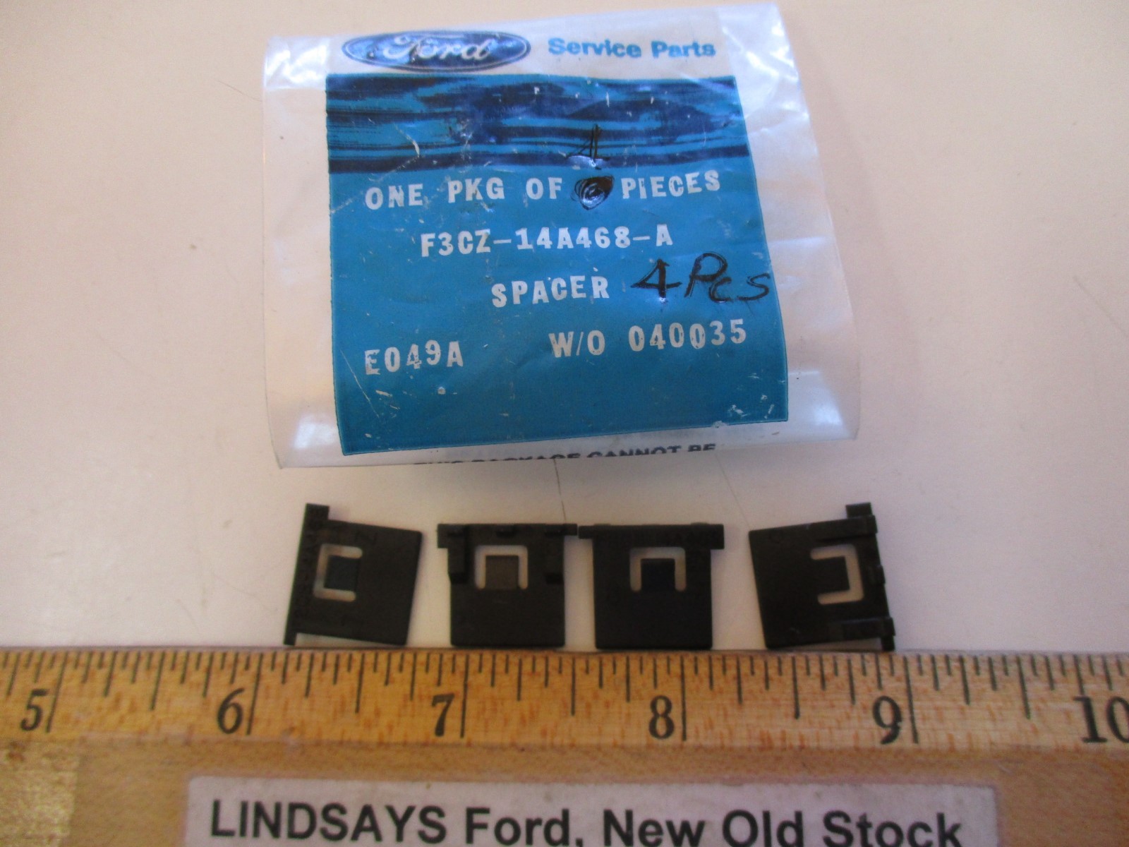 4 PCS FORD OEM "SPACER" (WIRE CONNECTOR) PART F3CZ-14A468-A FREE ...