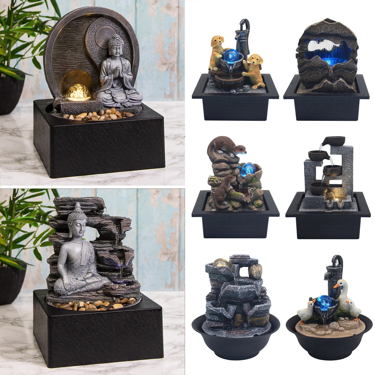 Battery Tabletop Fountains