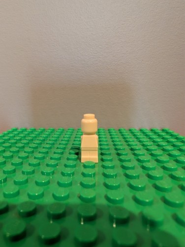 LEGO Micro Figure TAN solid Color Molded Arms One Piece Part Game ...