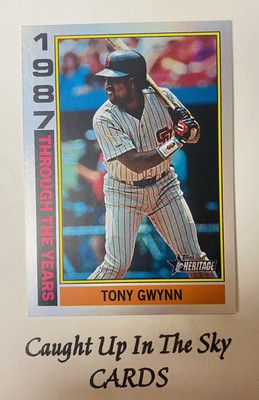 2025 Topps Heritage Tony Gwynn “Through the Years” Silver Holo SP ...