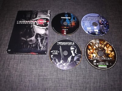 TERMINATOR Quadrilogie - Arnold Schwarzenegger, Linda Hamilton (4 DVD ...