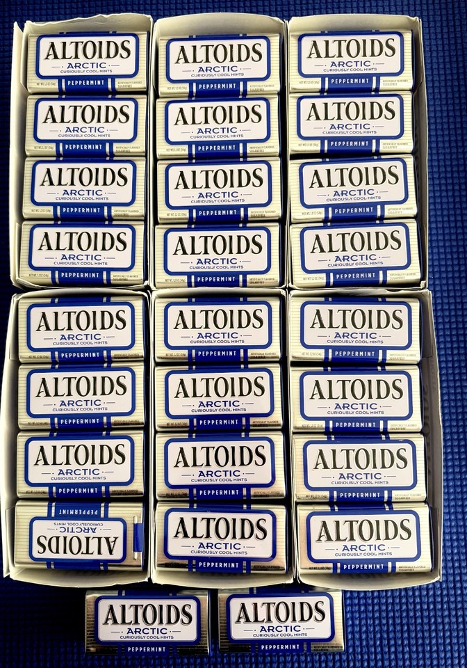 50 Empty Altoids Tins Flip Top - Crafts, Small Items, Tool/Tackle Boxes ...