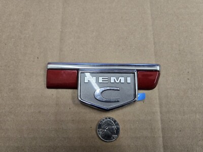 Chrysler OEM 2006 2007 300 Hemi C New Right Red Emblem Badge Logo Name ...