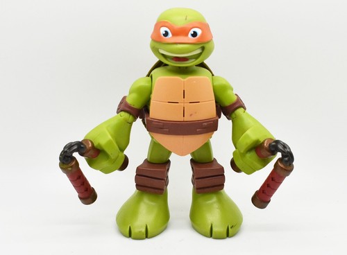 TMNT Half Shell Heroes Talking Turtle Mikey 6" Action Figure Playmates ...