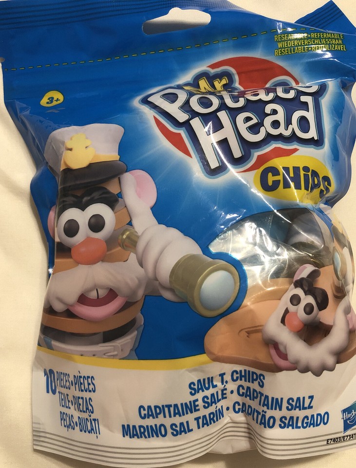 Mr. Potato Head Chips - Saul T. Chips, Nature, Cheesie Onionton Figure ...