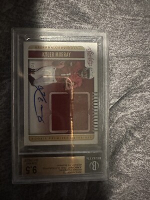 kyler murray rookie auto patch card 02/99 | eBay