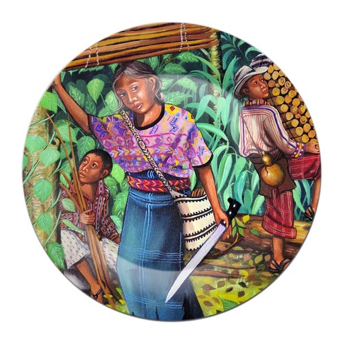 Decorative Guatemala Ceramic Designer Plate With Stand 8 Inch | eBay