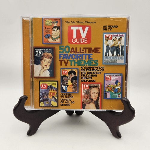 TV Guide 50 All-Time Favorite TV Themes TV Show CD Booklet 1953 - 2002 ...