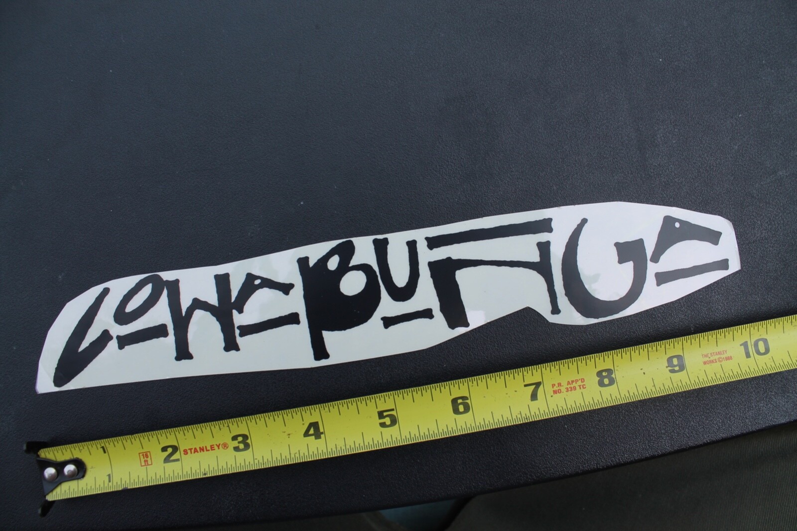 Cowabunga Surfboards Clear Black Funky Original 80s V48A Vintage ...