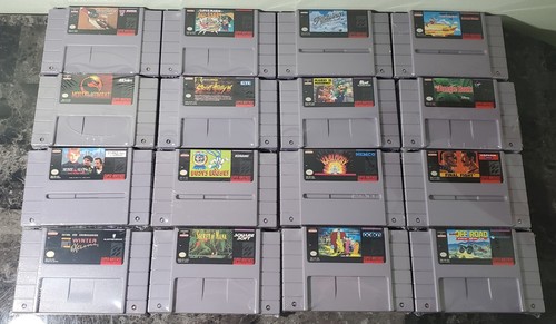 (16) Super Nintendo SNES Game Lot #6 | eBay