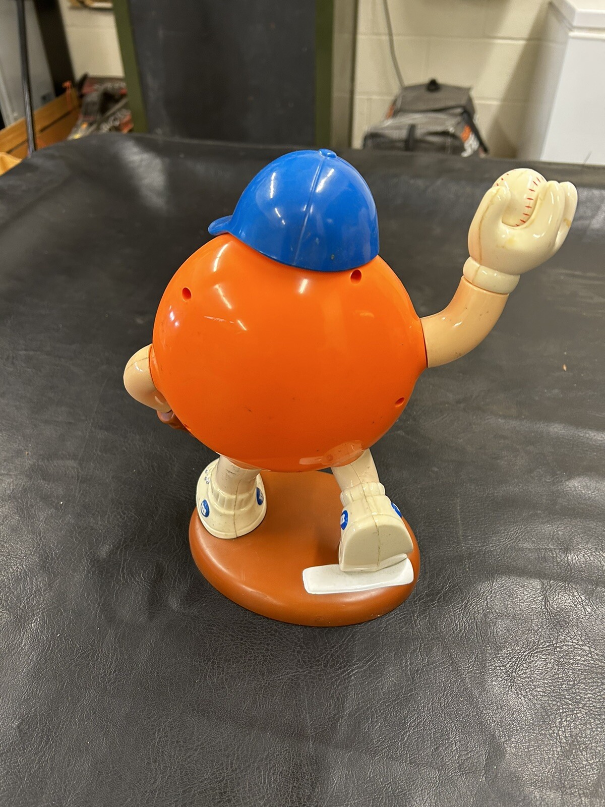 Mars Inc, Orange Baseball Player M&M Candy Dispenser 9" | eBay