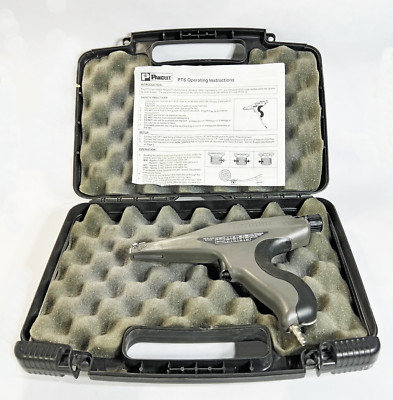 PANDUIT PTS Pneumatic cable tie gun & storage case | eBay