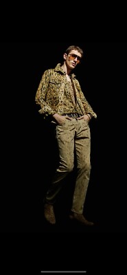 48IT - Tom Ford Leopard Print Suede Leather Shirt Jacket BNWT-RRP ...