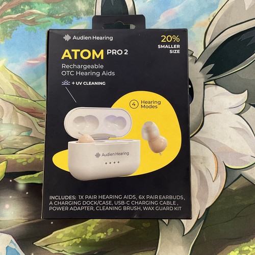 Audien ATOM PRO 2 Wireless Rechargeable OTC Hearing Aid | eBay