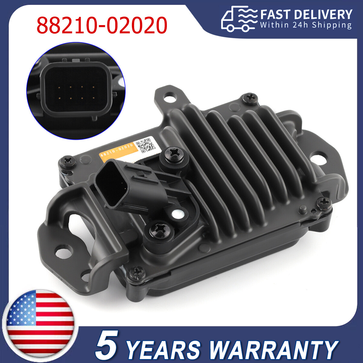 Cruise Control Wave Radar Sensor 88210-02020 For 19-22 Toyota Corolla ...