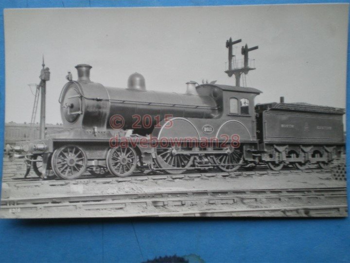 POSTCARD RP LNER EX NER 4-4-0 LOCO NO 2011 | eBay UK