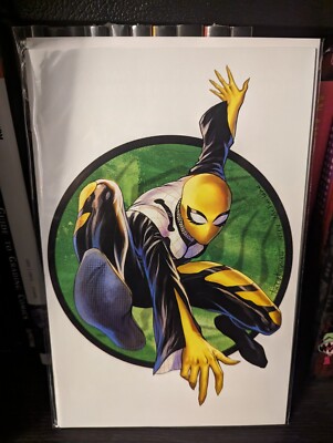 EDGE OF SPIDERVERSE #5 TYLER KIRKHAM ASM 300 HOMAGE VIRGIN VARIANT WEB ...