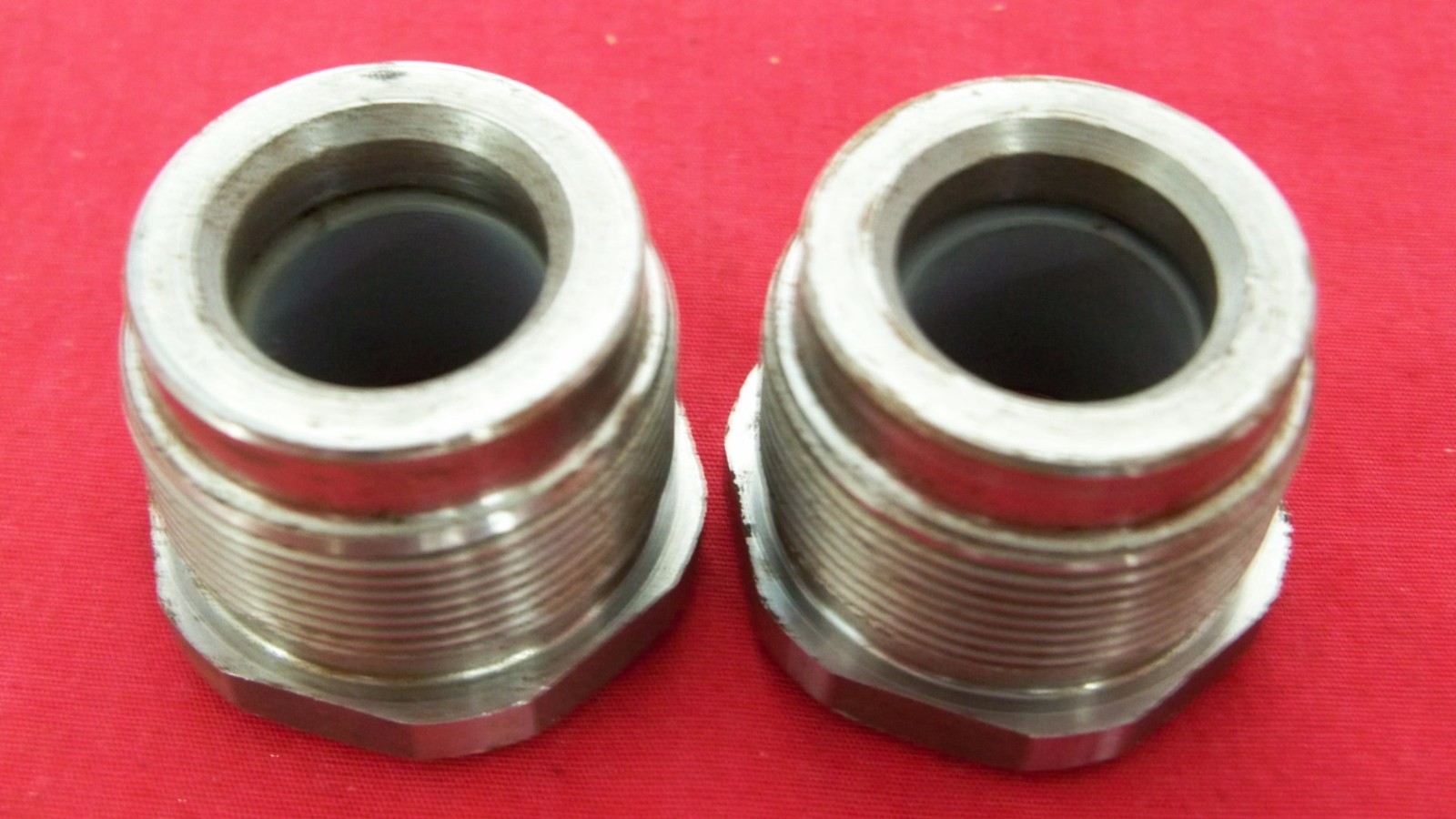 71-83 TRIUMPH T120 T140 T150 T160 FORK TUBE END PLUGS 97-4076 MADE IN ...