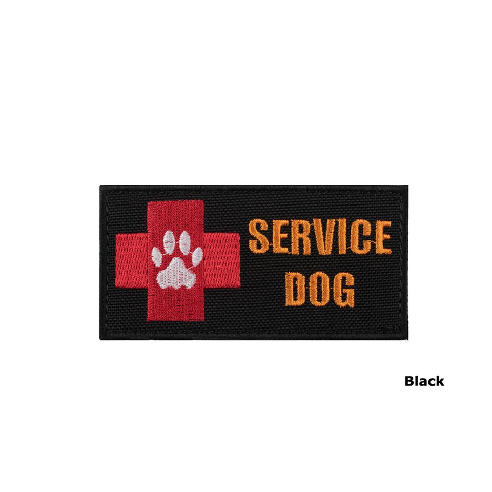 Red Cross EMS Medical Pet Service Dog Patch (3 Colors Option) | eBay