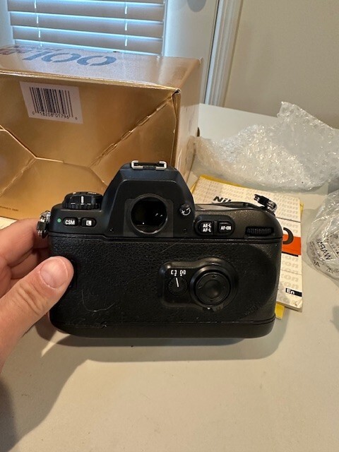 Nikon F100 SLR 35mm Film Camera & Used Nikon AF Nikkor 35-70mm 2.8 Lens ...