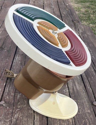 VTG Christmas Tree Light ROTO Rotating Revolving Color Wheel Projector ...