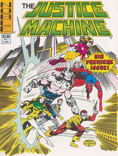Justice Machine (Noble) #1 VF; Noble | John Byrne - we combine shipping ...