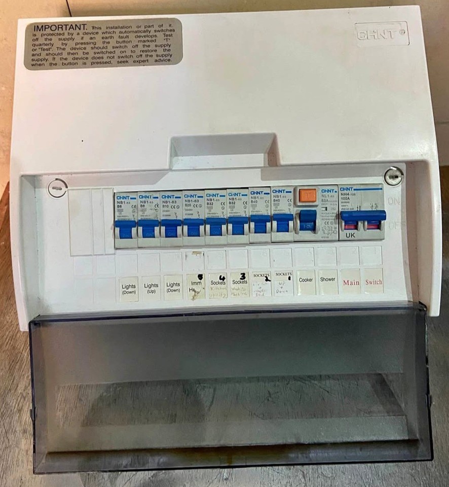 CHINT RCD CONSUMER UNIT | eBay UK
