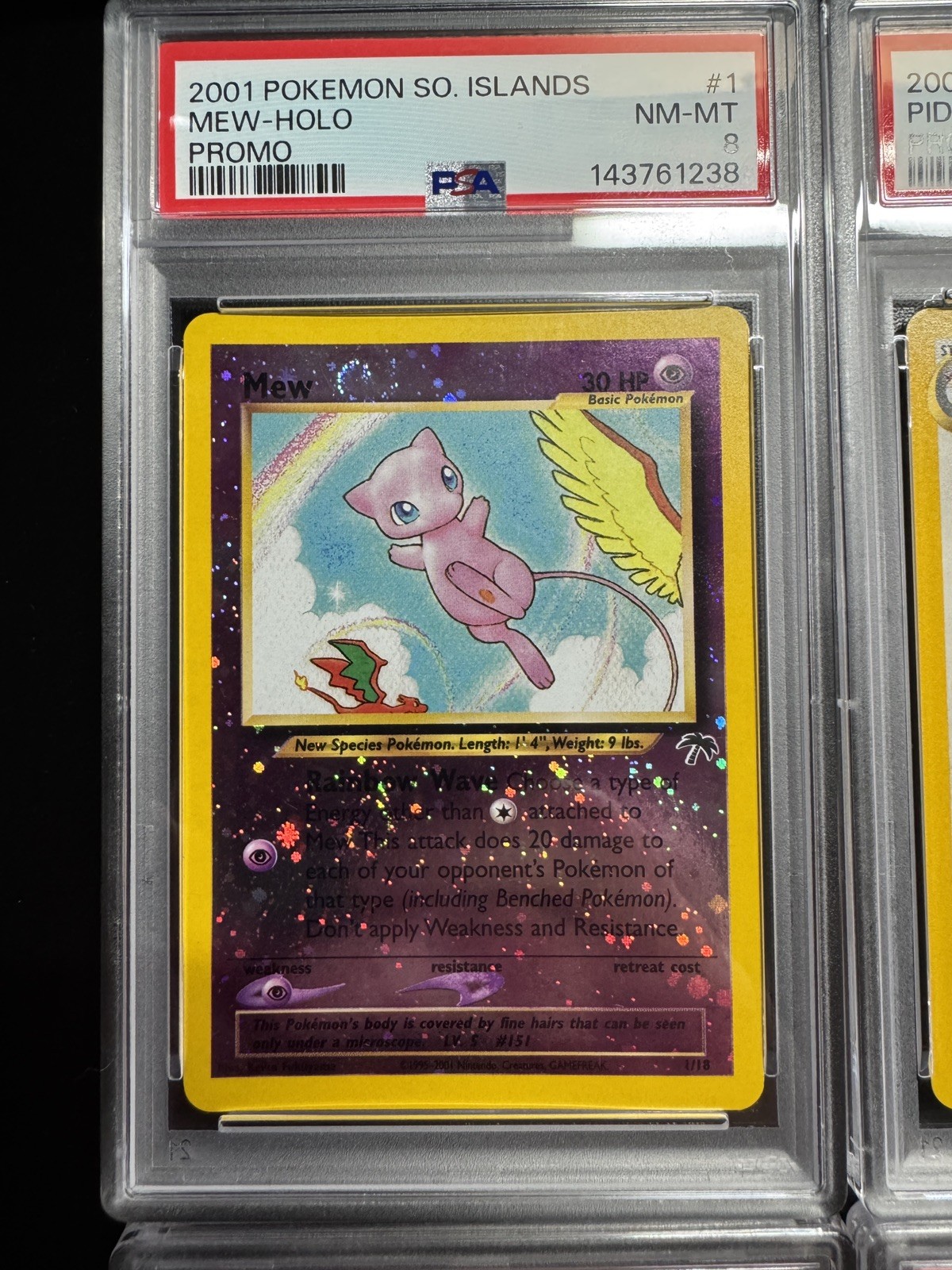 Sequential PSA Graded Pokemon Southern Islands Complete Set with Binder ...
