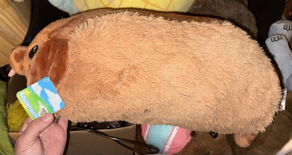 Squishable Wiener Hot Dog Dachshund Large Plush 20” Stuffed Animal Toy ...