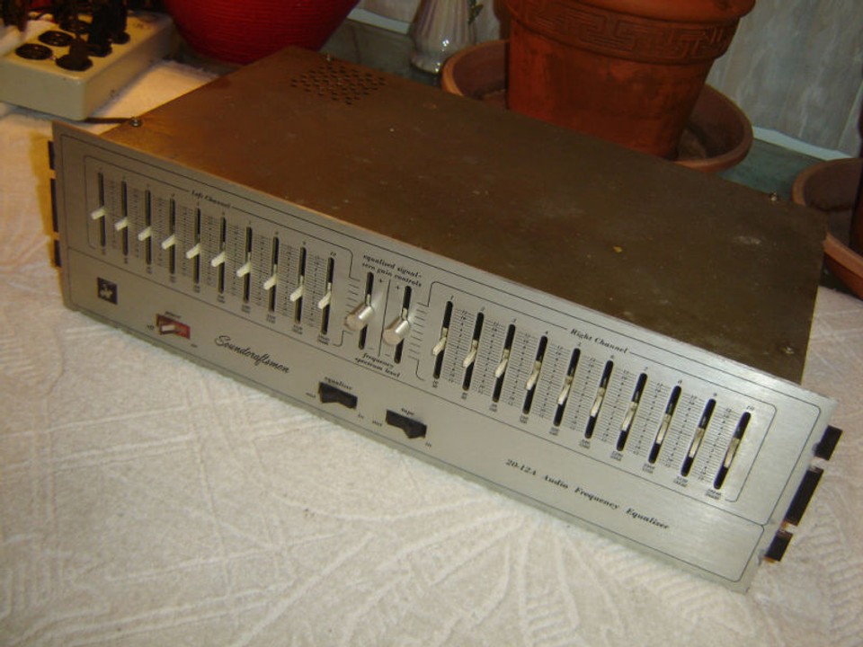Soundcraftsmen 20-12A, Audio Frequency Graphic Equalizer, Eq, Vintage ...