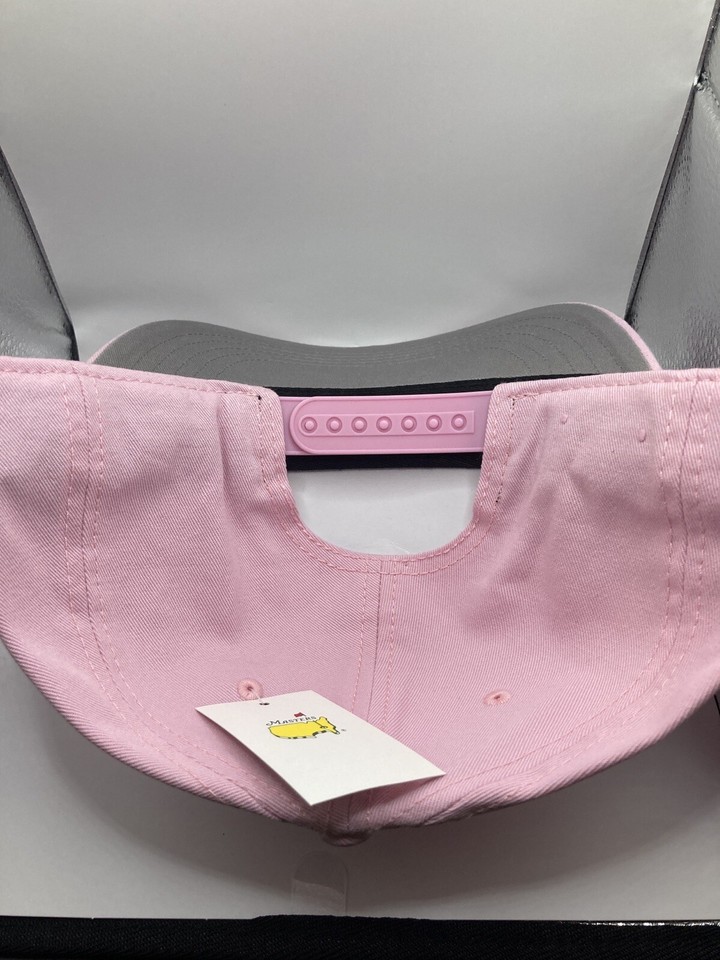 NEW American Needle Masters Pink Hat Azalea Embroidered Green Braided ...