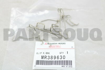 MR389630 Genuine Mitsubishi CLIP KIT,RR BRAKE | eBay