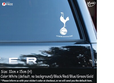 Tottenham Hotspur Car Sticker England Football Club Latin Decals Best ...