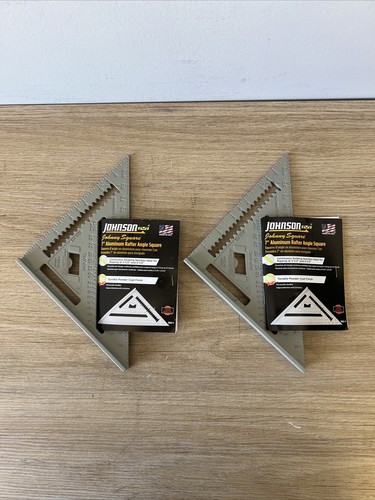 Johnson 7” Aluminum Rafter Angle Square RAS-1 (2 PACK) | eBay