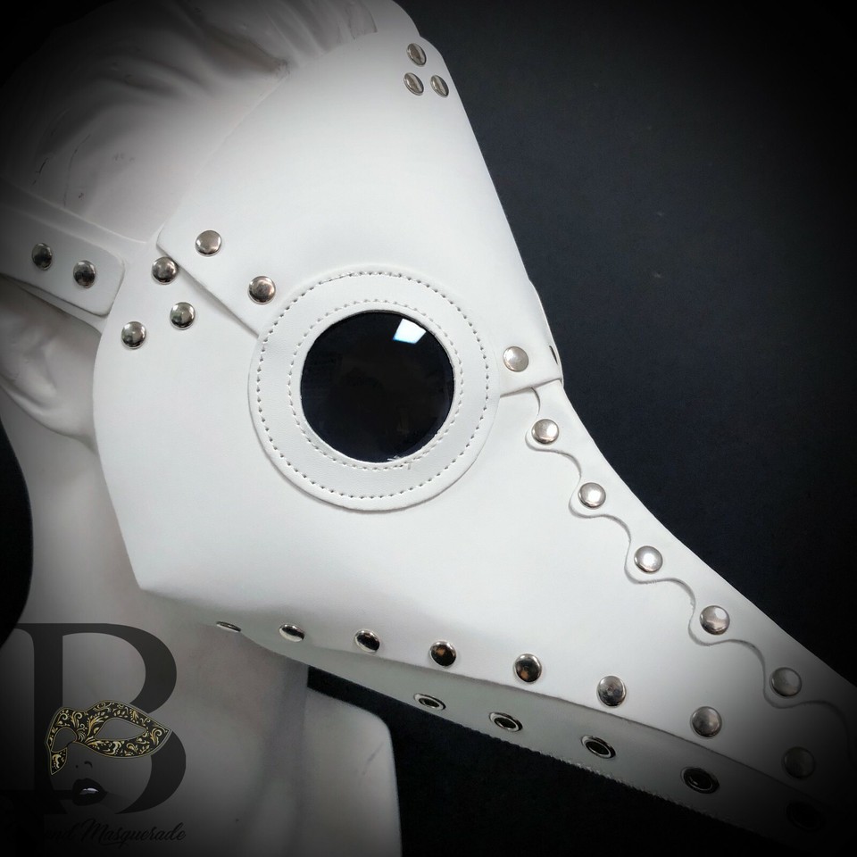 Plague Doctor Mask Long Nose Raven Bird Mask for Halloween Cosplay ...