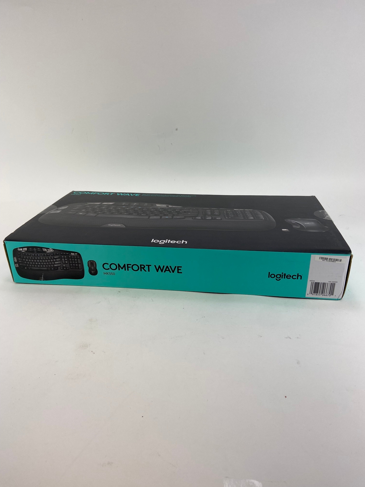 New In Box Logitech Comfort Wave MK550 Wireless Keyboard and Mouse ...