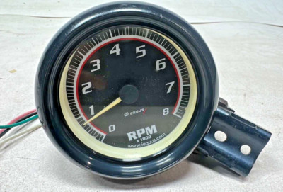 Equus Analog 8k RPM Tachometer - Black | eBay