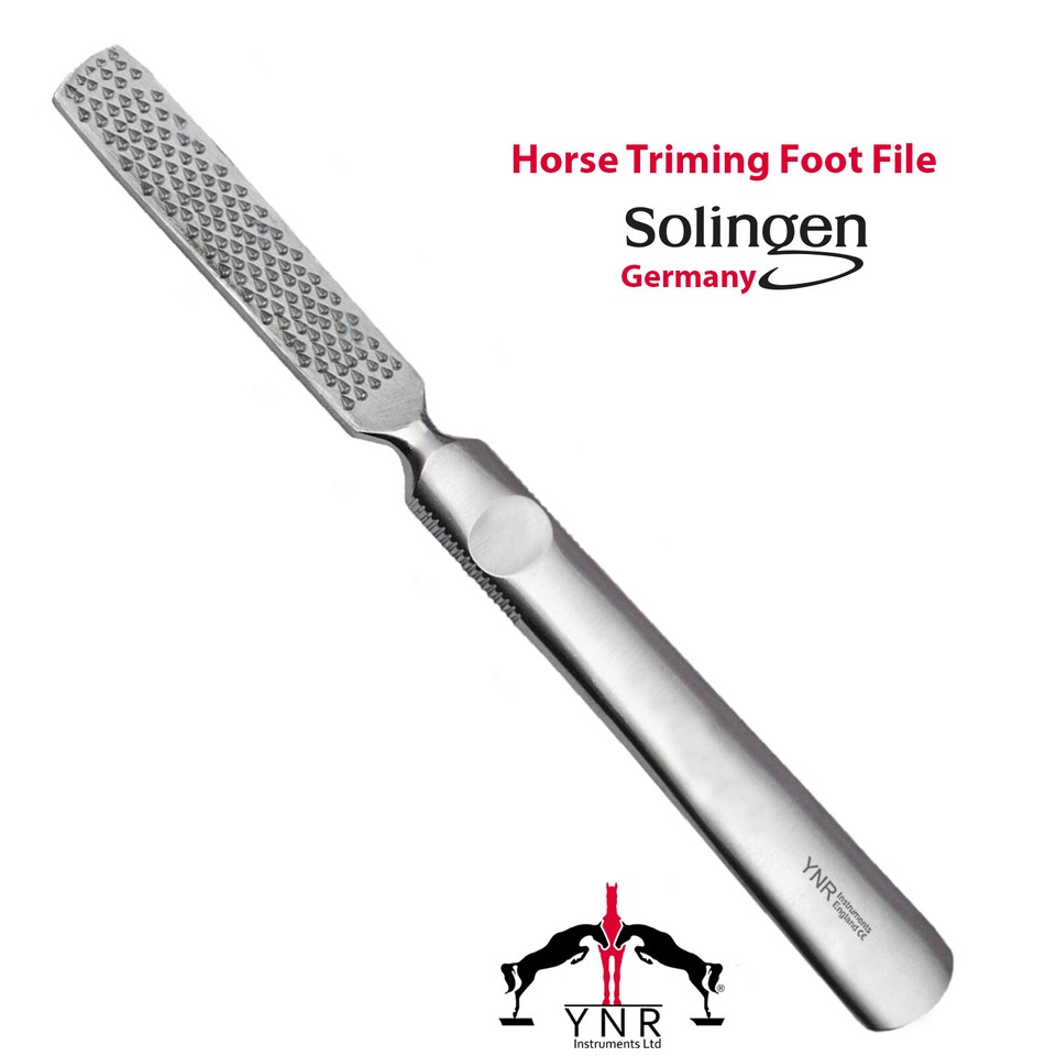HOOF RASP VETERINARY INSTRUMENTS 7'' - Frog HOOF TRIMMING FILE Rasp ...