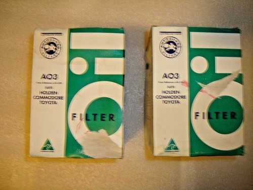 OIL FILTERs FOR HOLDEN AO3 #Z30 Autoguard Vintage lot of 2(two) | eBay