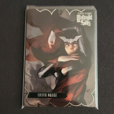 Fleer Ultra Midnight Sons Lilith Drake Base Silver #51 Marvel | eBay