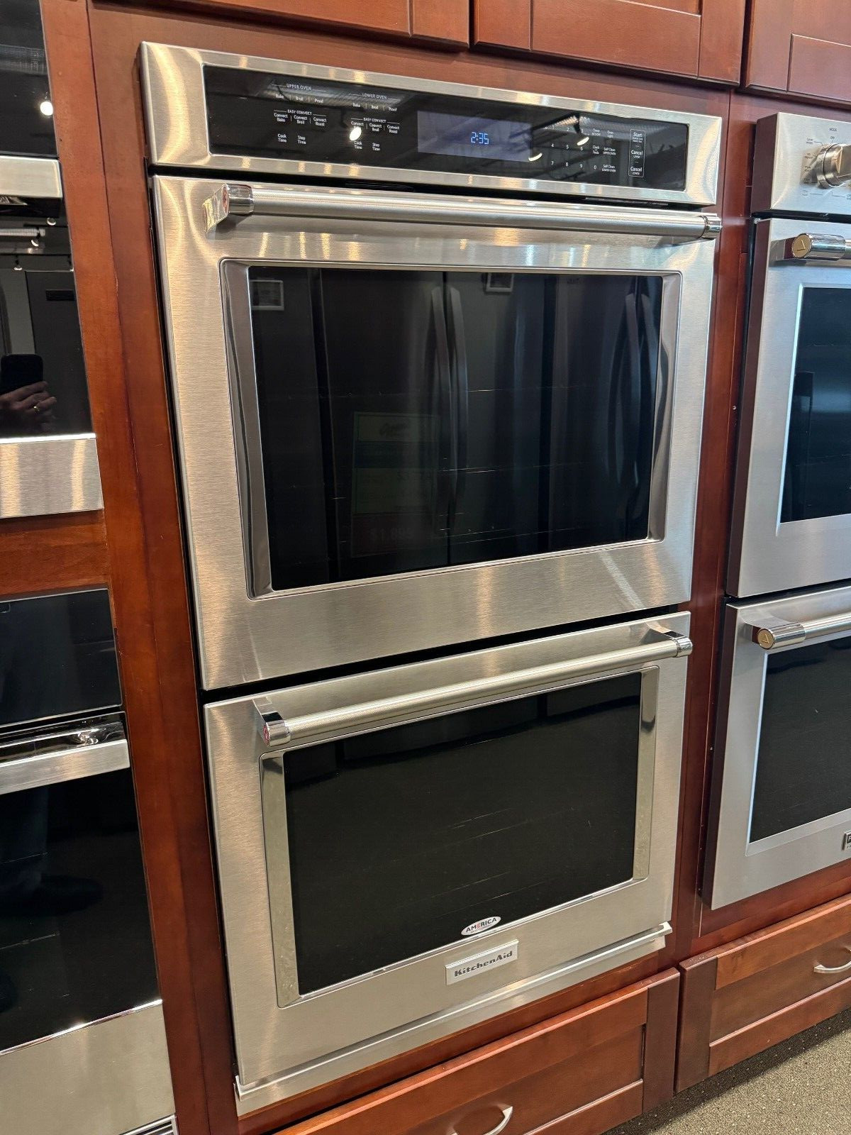 KODE500ESS-KITCHENAID 30" DOUBLE ELECTRIC CONVECTION WALL OVEN ...