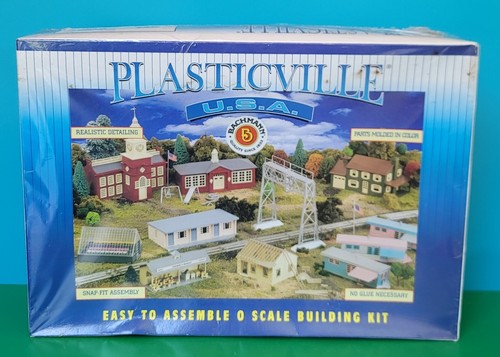 Bachmann Plasticville USA #45611 - School House, w/ Playground ...