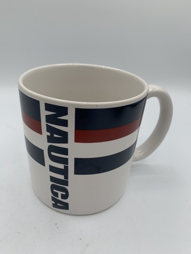 Nautica Sailing Maritime Signal Flags Design XL Mug Varied Red White ...