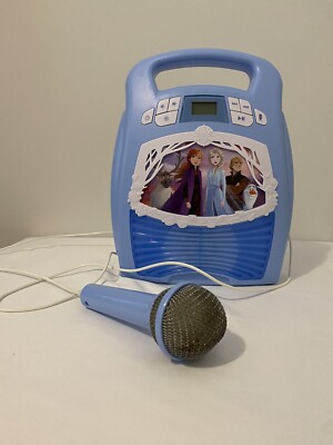 Disney Frozen 2 Karaoke Machine MP3 Bluetooth Music Singalong w ...
